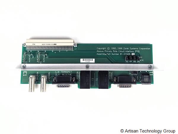 81-01508-03 Zarak Systems (Abacus Primary Rate Circuit Interface ...