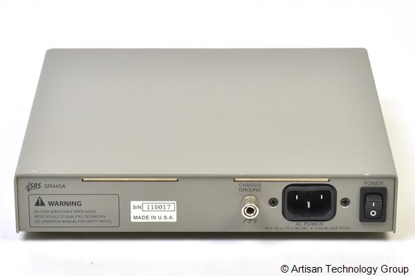 SR445A Stanford Research Systems (350 MHz Preamplifier) | ArtisanTG™