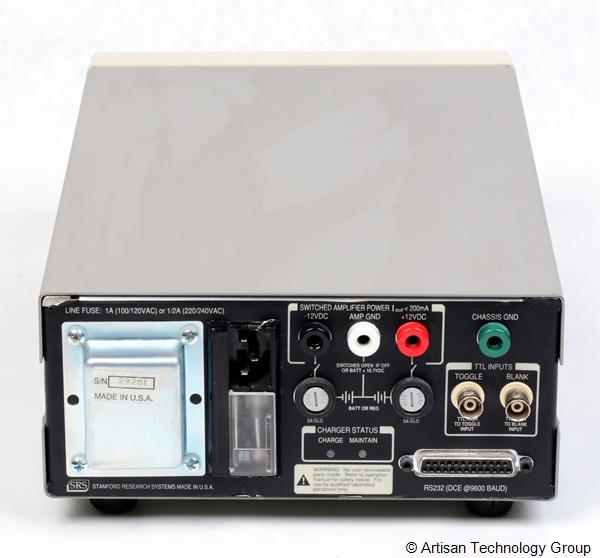 SR570 Stanford Research Systems (Low-Noise Current Preamplifier ...