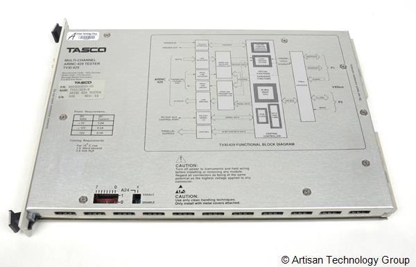 TVXI/429-8 Tasco (Multi-Channel ARINC-429 Tester) | ArtisanTG™