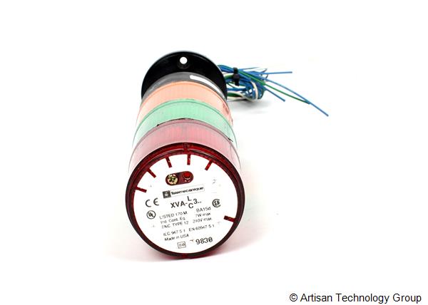 XVA-LC3 Telemecanique (Red / Green / Orange Illuminated Indicator Bank ...