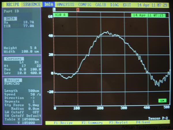 P-2 KLA Tencor (Long Scan Profiler) | ArtisanTG™