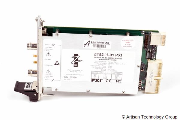 ZT5211-01PXI ZTEC Instruments (200 MS/s, 14-Bit PXI Arbitrary Waveform ...