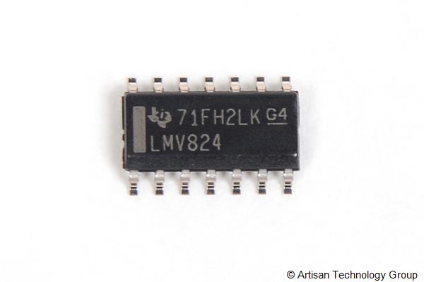 LMV824 Quad Texas Instruments (Low-Voltage Rail-To-Rail Output ...