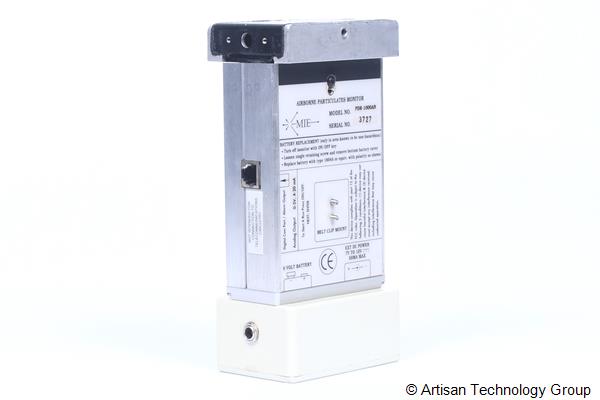 MIE pDR-1000AN (Personal DataRAM Aerosol Passive Sampling Data w/ AC ...
