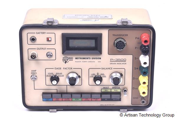 P 3500 Vishay Measurements Portable Strain Indicator Artisantg™