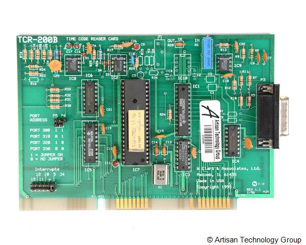 TCR-200B W Clark & Associates (Time Code Reader Card) | ArtisanTG™