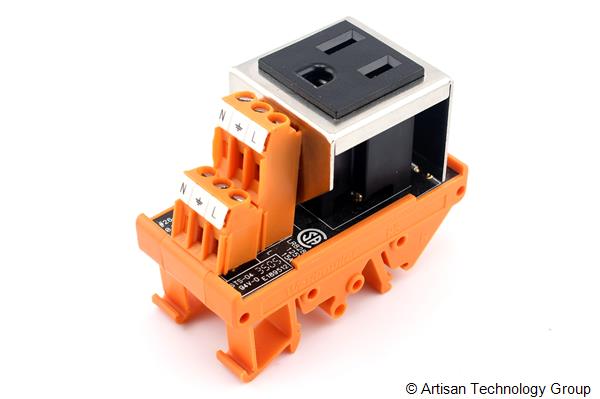 9915480000 Weidmuller (15 Amp Single Outlet DIN-Rail Receptacle w/o ...