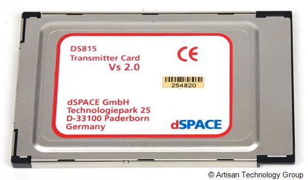 DS815 dSPACE (PCMCIA Transmitter Card) | ArtisanTG™